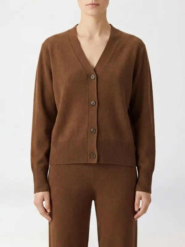 Le Kasha Organic Cotton V-neck Cardigan