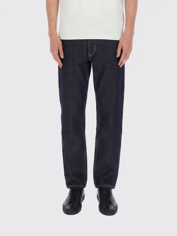 Hugo Mid-rise Straight Fit Cotton Denim Jeans