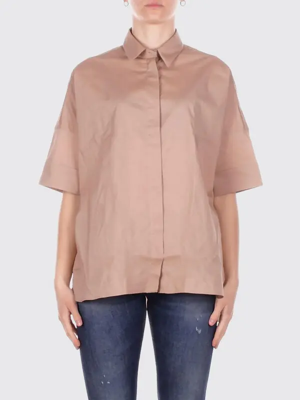 FAY Short Sleeve Shirt - Beige
