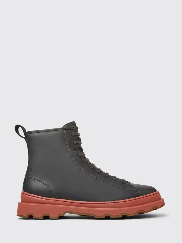 Camper Lace Up Zip Up Boots
