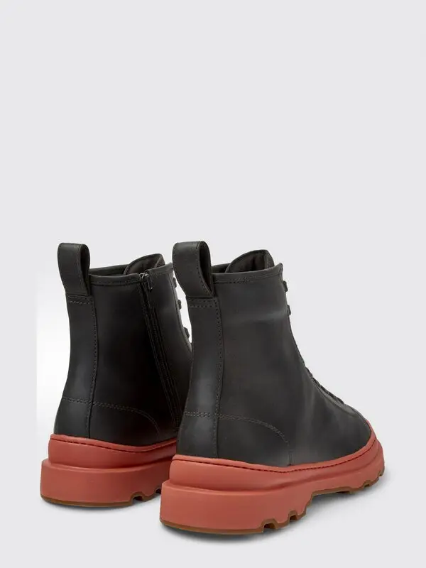 Camper Lace Up Zip Up Boots
