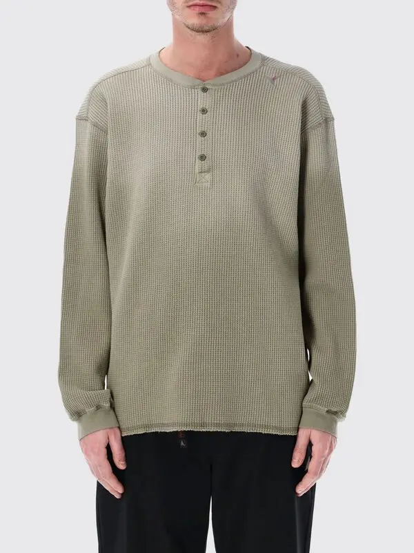ROA Cotton T-shirt With Buttons
