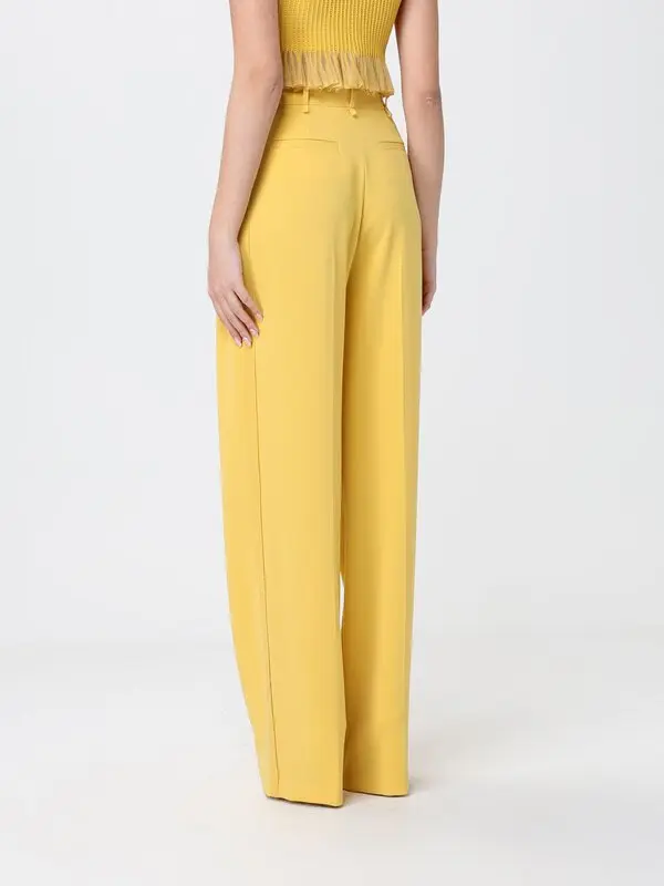 Elisabetta Franchi Crêpe Wide Leg Trousers