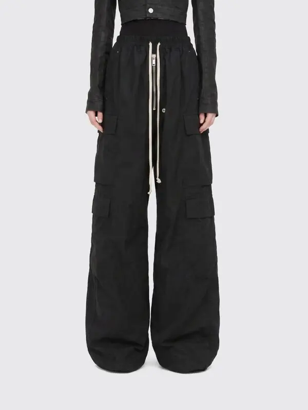 Rick Owens Jumbo Belas Cotton Cargo Trousers