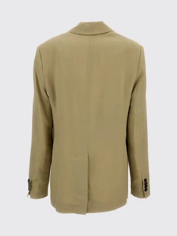 Barena Venezia Single-breasted Linen Blend Blazer With Three-button Closure And Lapels