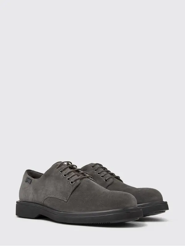 Camper Norman Suede Derby Shoes With Xl Extralight® Sole