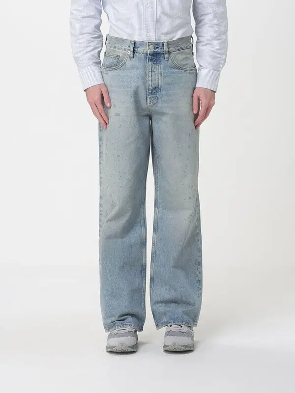 SUNFLOWER Wide Leg Cotton Jeans