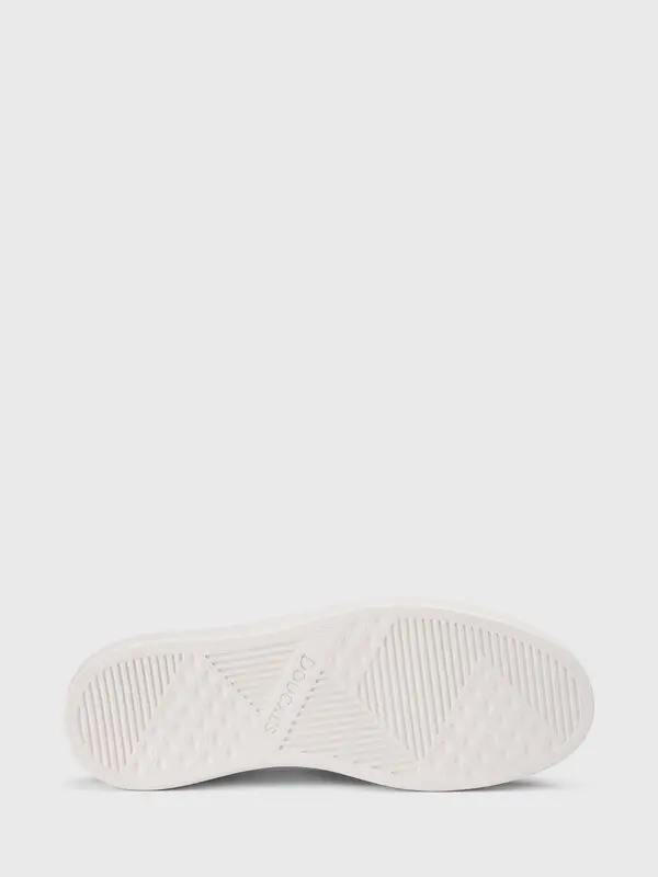 DOUCAL'S Tumbled Leather Sneakers - Blue