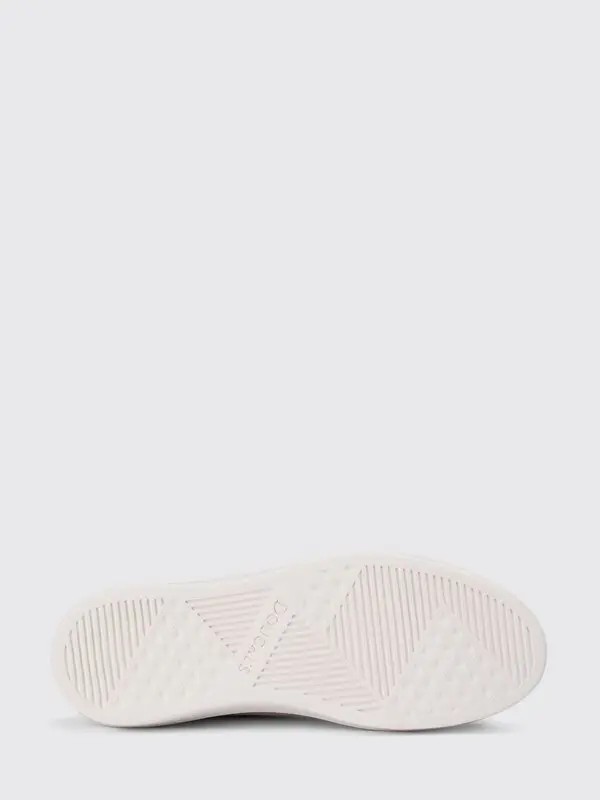 DOUCAL'S Tumbled Leather Low Top Sneakers
