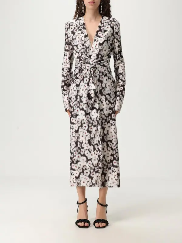 Philosophy Di Lorenzo Serafini Floral Print Wrap Dress