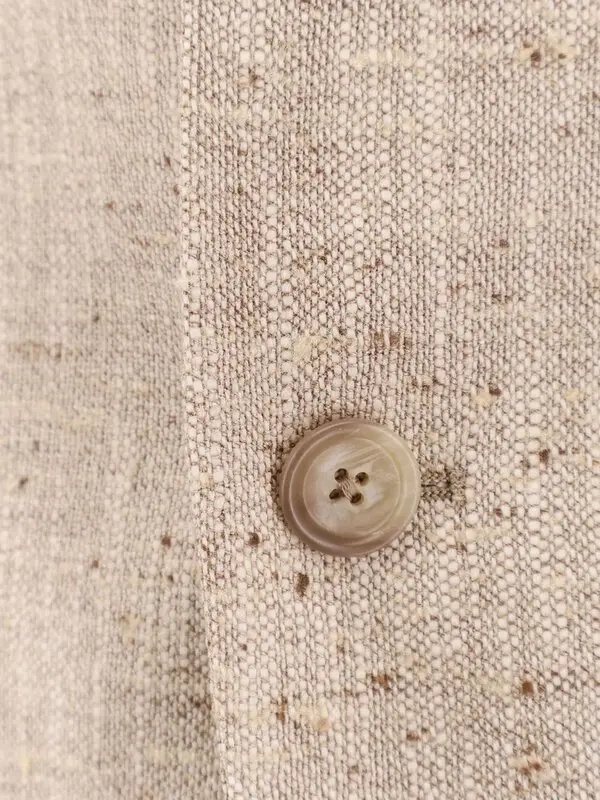 Tagliatore Cotton And Silk Single-breasted Blazer