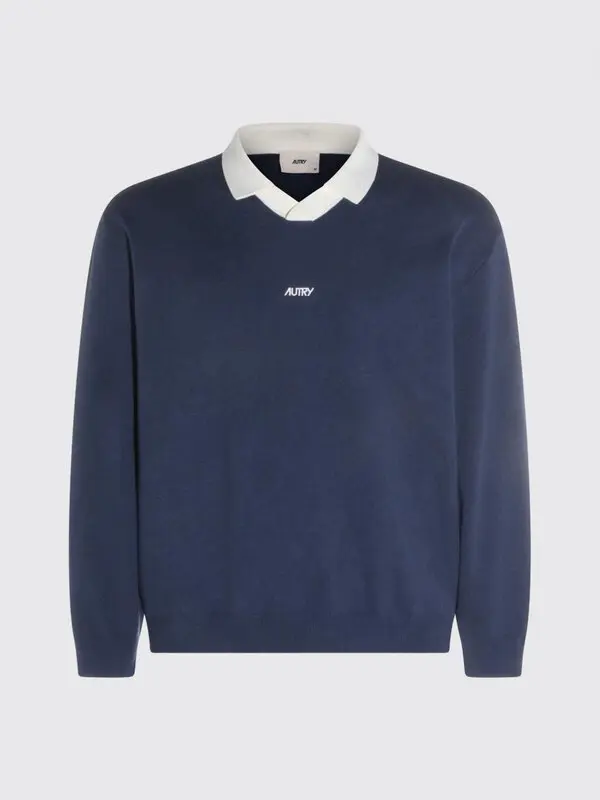 AUTRY Cotton Blend Polo Shirt With Logo