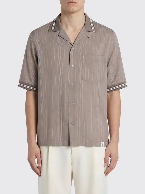 GOLDEN GOOSE Virgin Wool And Viscose Shirt