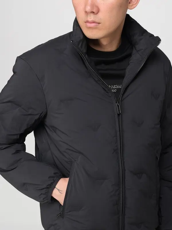 Emporio Armani Padded Jacket - Black