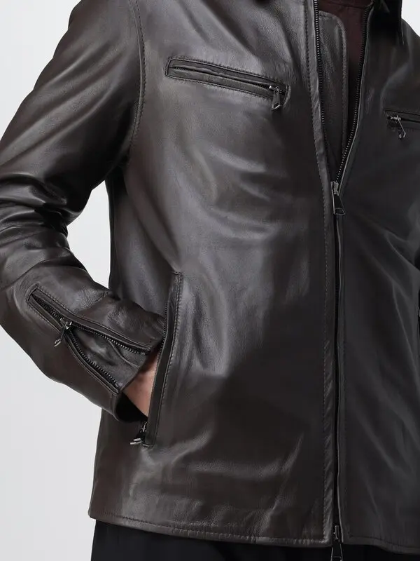 XC Leather Jacket - Dark