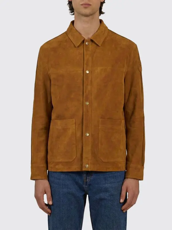 LA MARTINA Suede Overshirt