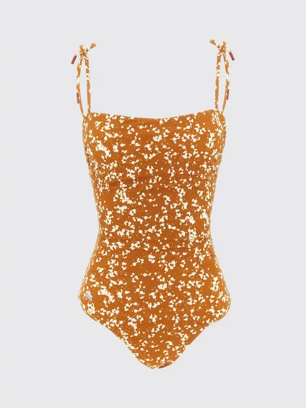 Kiton Printed Nylon One-piece Swimsuit