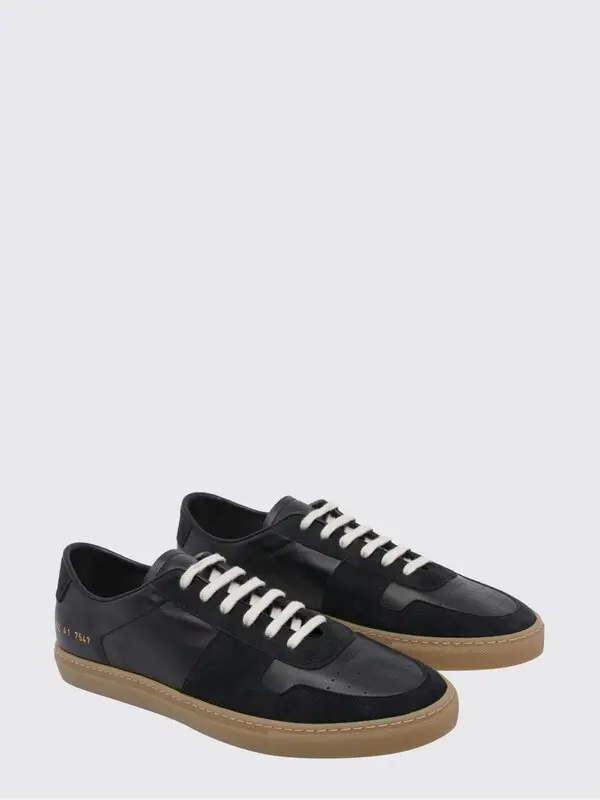 COMMON PROJECTS Leather Bball Sneakers - Black