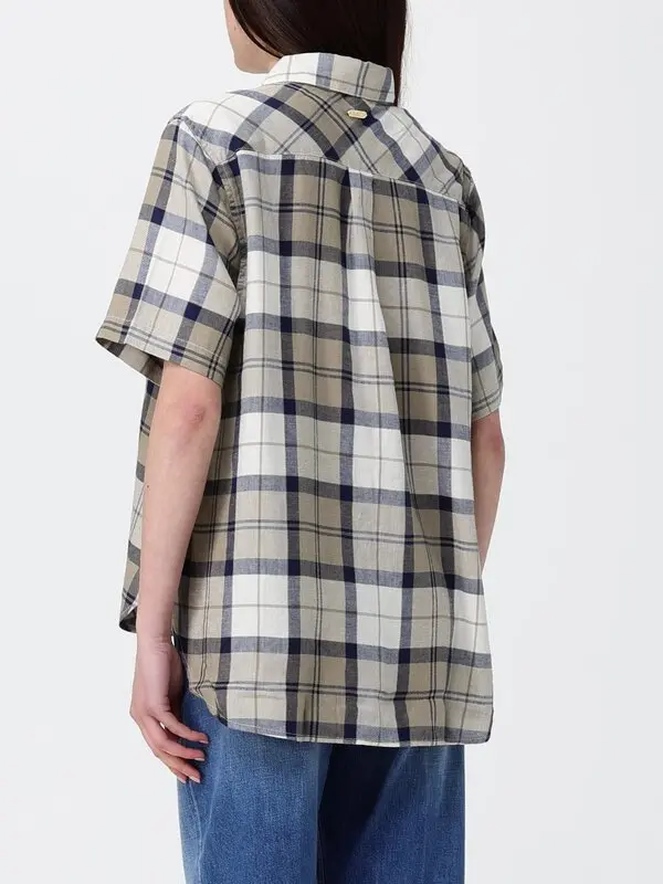 Barbour Cotton Casual Shirt With Check Print