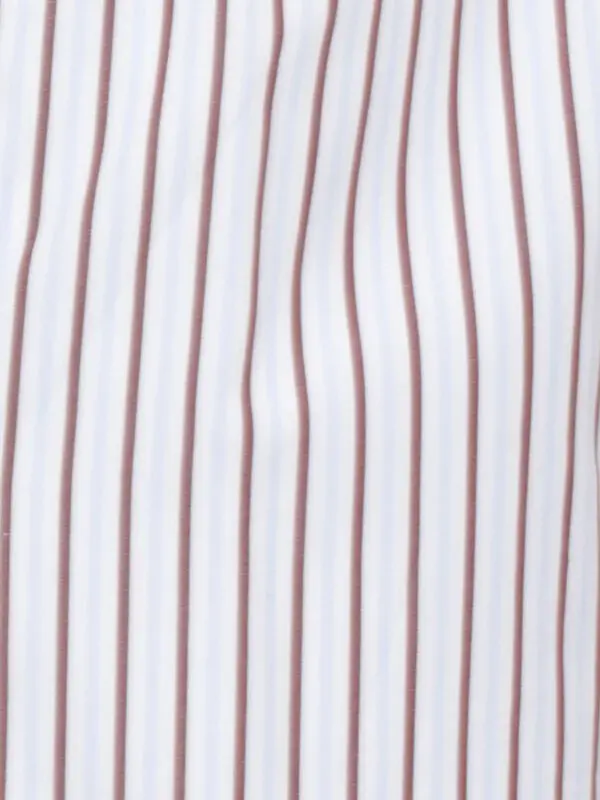 Loulou De Saison Striped Cotton Palazzo Trousers