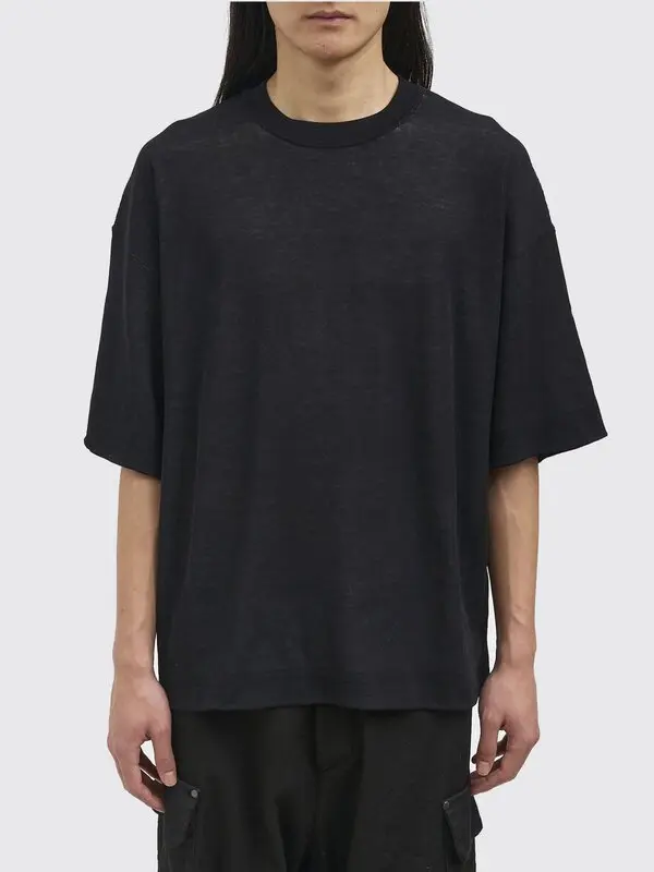 Isabel Benenato Cotton T-shirt - Black