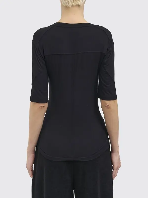 THOM KROM Silk Blend Crew Neck T-shirt