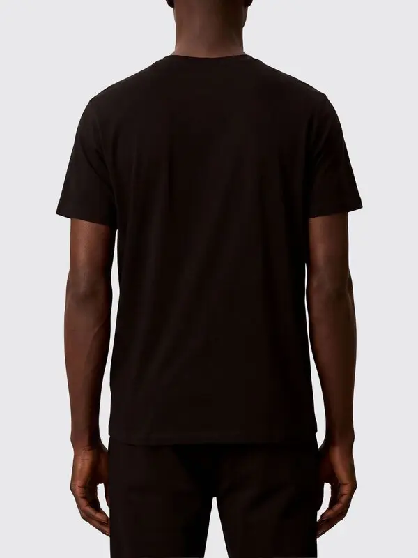 Calvin Klein Contrast Logo Crew Neck Cotton T-shirt