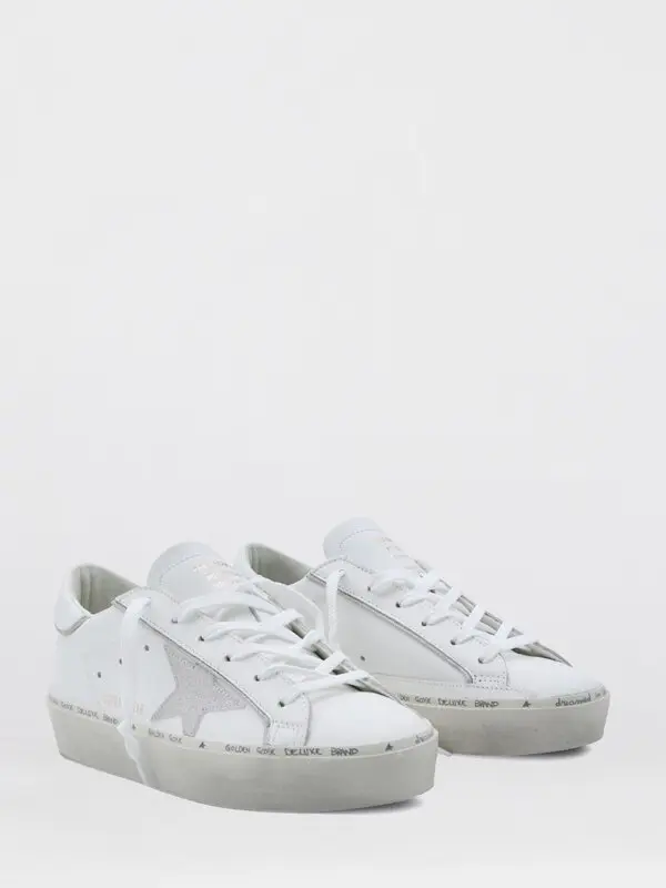 GOLDEN GOOSE Hi Star Leather Sneakers