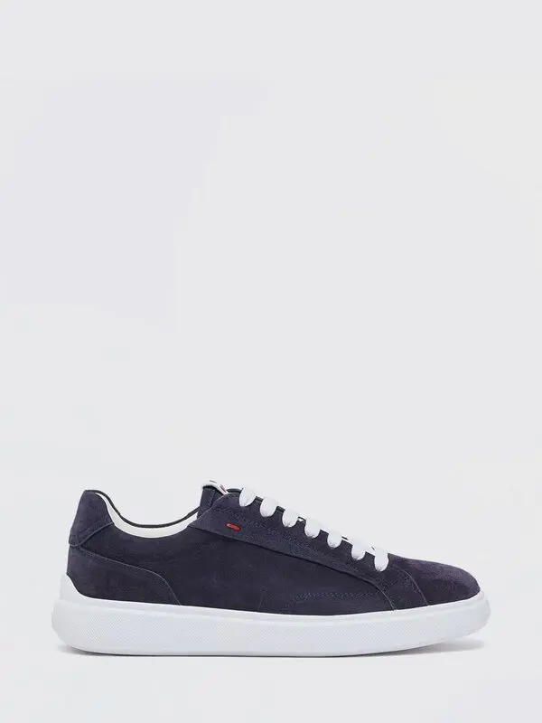 Peuterey Suede And Leather Lace-up Sneakers
