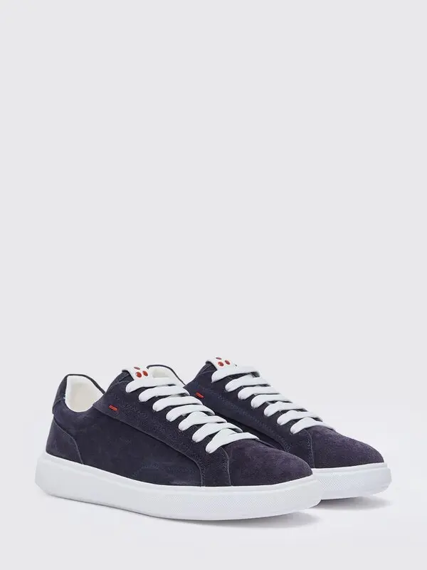 Peuterey Suede And Leather Lace-up Sneakers