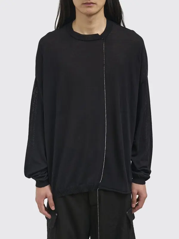 Isabel Benenato Cotton Crew Neck Pullover