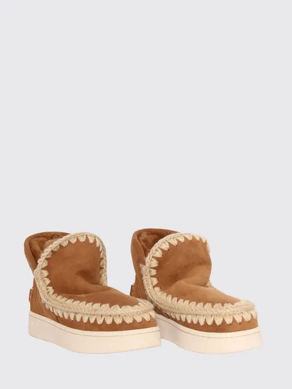 Mou Ankle Boots With Braided Detailing