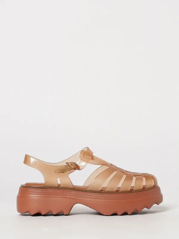 Melissa Possession Ii Platform Pvc Sandals With Medium Heel