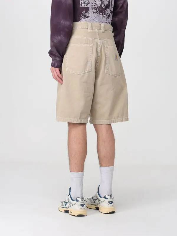 Carhartt Work In Progress Relaxed Fit 5-pocket Denim Shorts - Beige