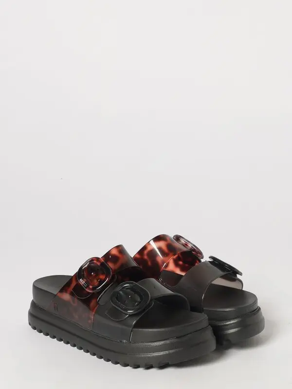 Melissa Cozy Slide Ad Tortoiseshell Pvc Platform Sandals