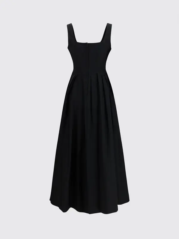 Sportmax Cotton Midi Dress - Black