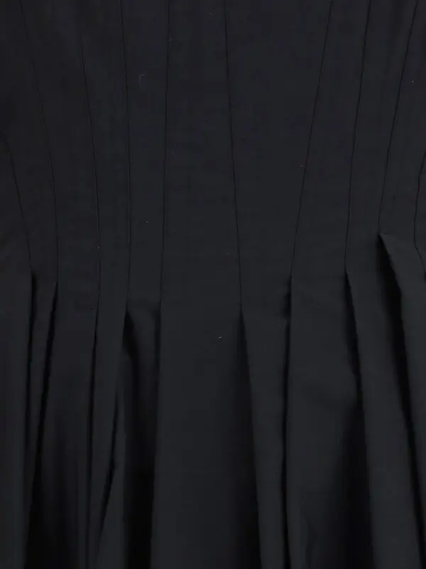 Sportmax Cotton Midi Dress - Black