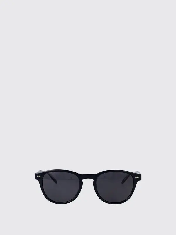 Tommy Hilfiger Rounded Acetate Sunglasses With Contrasting Logo