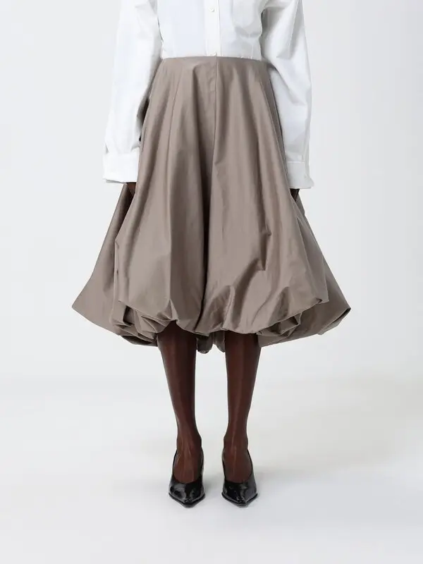 Balenciaga Oversized Cotton Balloon Skirt