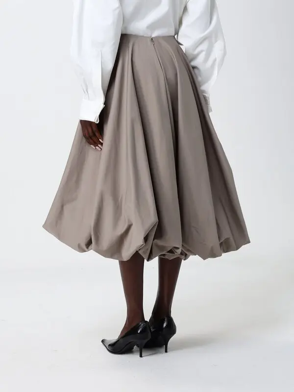 Balenciaga Oversized Cotton Balloon Skirt
