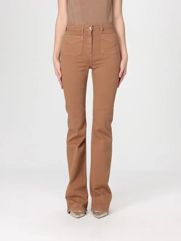 Elisabetta Franchi Jeans Colour - Brown
