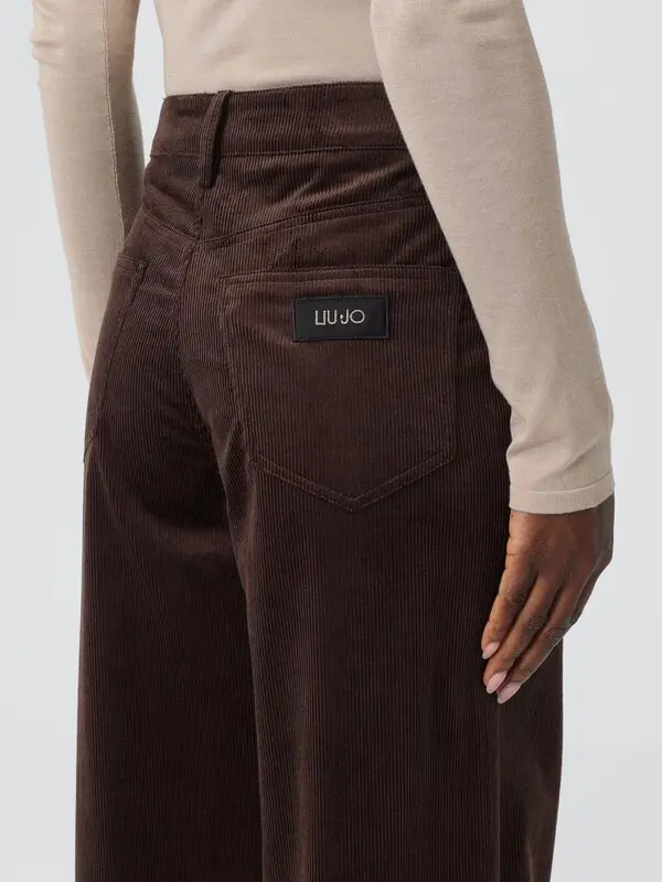 Liu Jo Wide Leg Corduroy Trousers