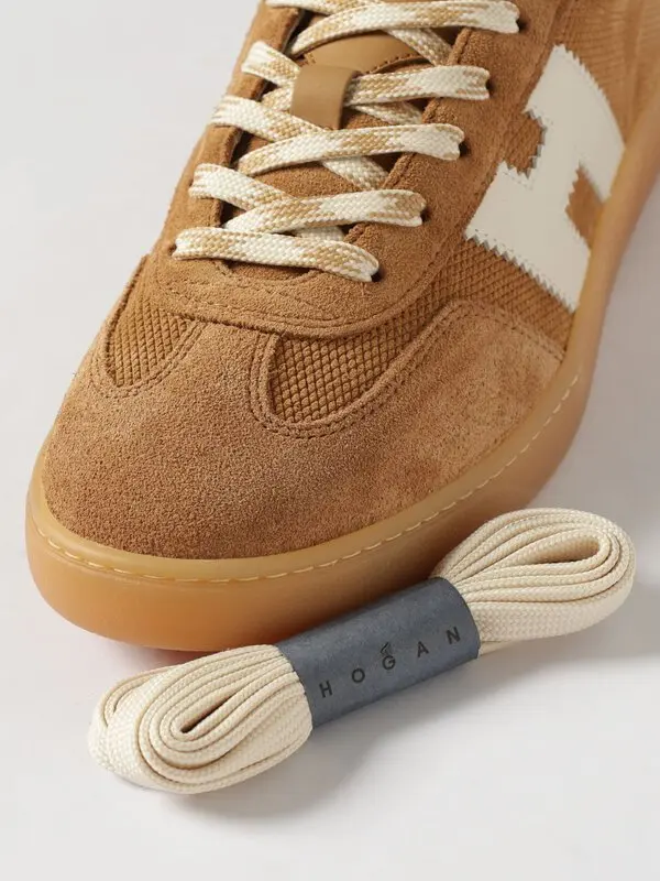 Hogan Lace-up Sneakers - Beige