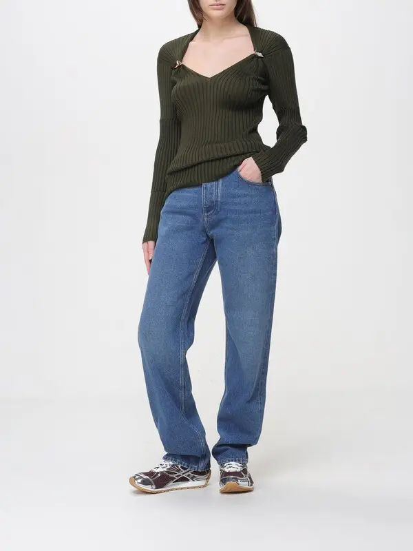 Bottega Veneta Cotton Denim Straight Jeans