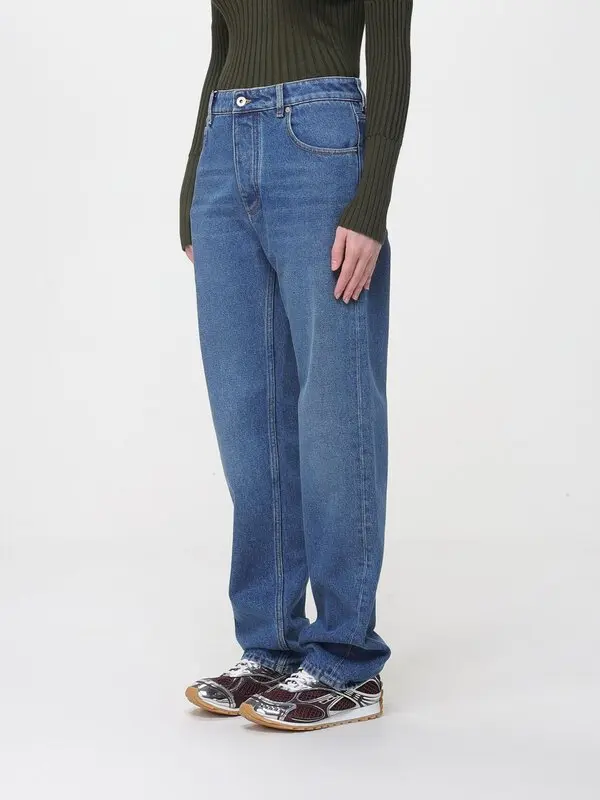 Bottega Veneta Cotton Denim Straight Jeans