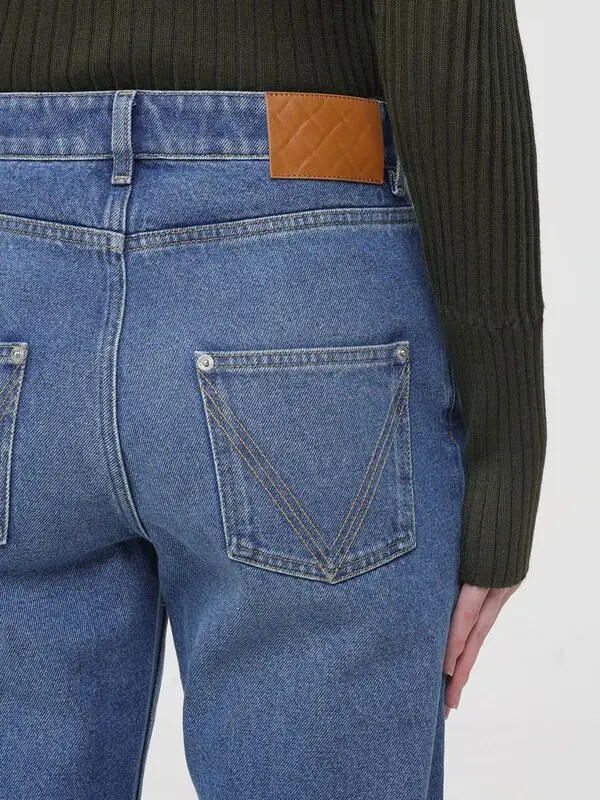 Bottega Veneta Cotton Denim Straight Jeans