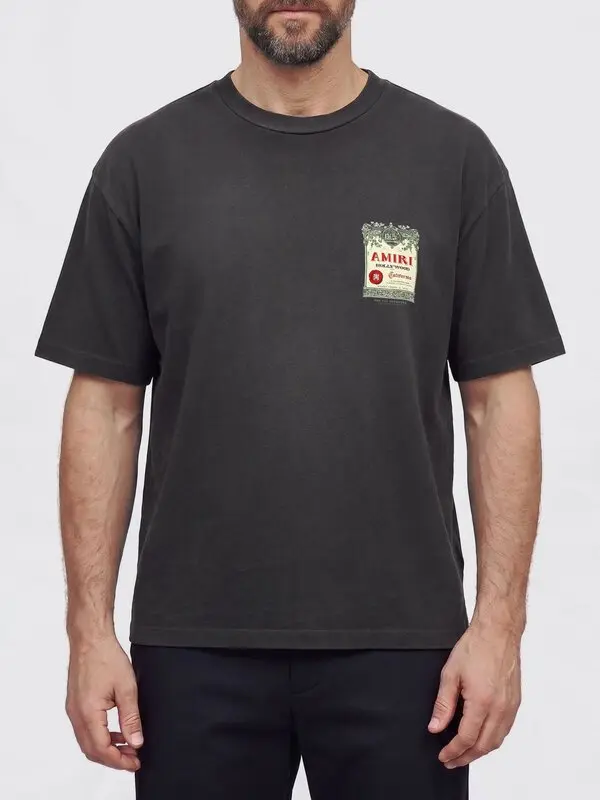 Amiri Printed Cotton T-shirt
