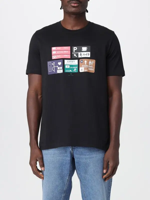 Paul Smith T-shirt Colour - Black