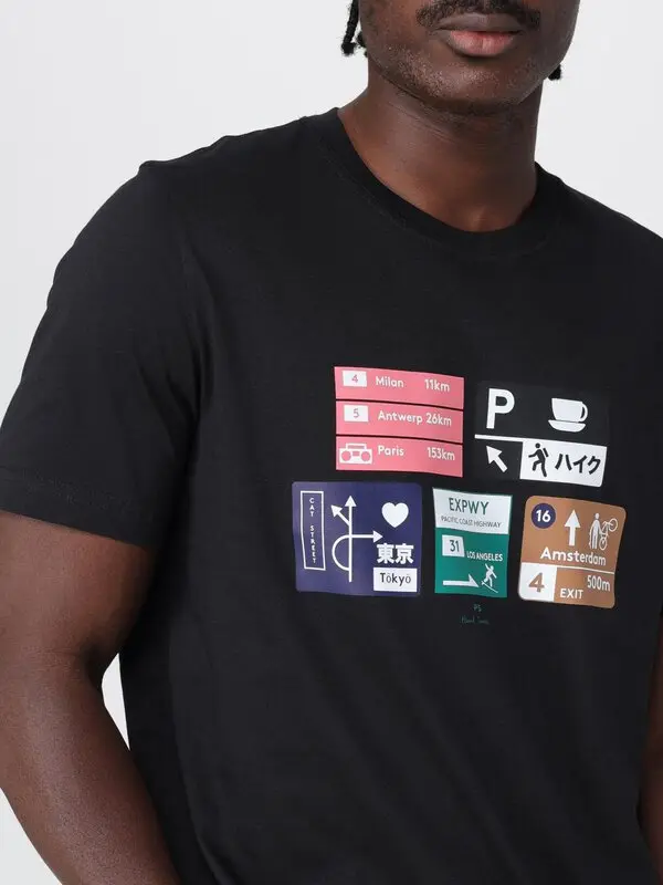 Paul Smith T-shirt Colour - Black