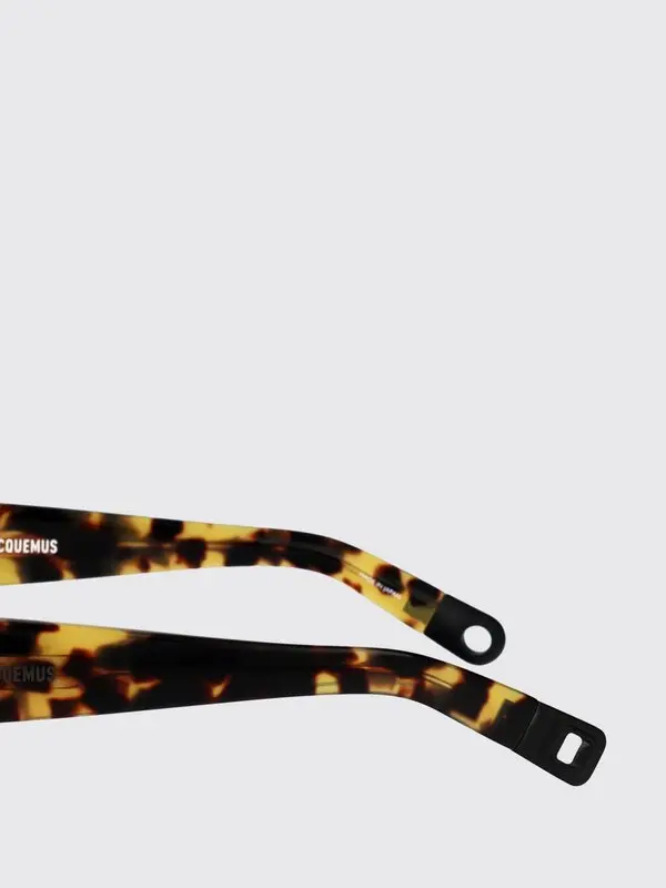 Jacquemus Oval Cat-eye Sunglasses In Tortoiseshell Acetate With Dark Lenses